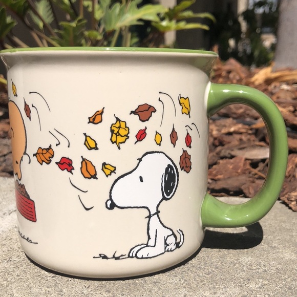 Peanuts | Other | Fall Peanuts Charlie Brown Snoopy Mug Be Giving ...